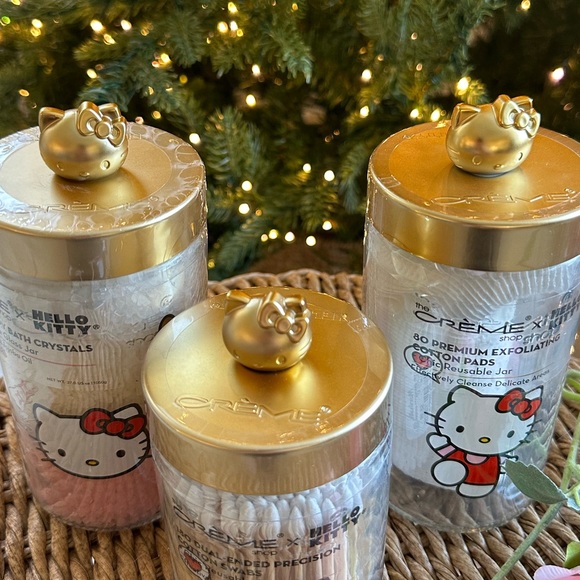 Hello Kitty | Bath & Body | Hello Kitty X Creme Shop Glass Jars ...
